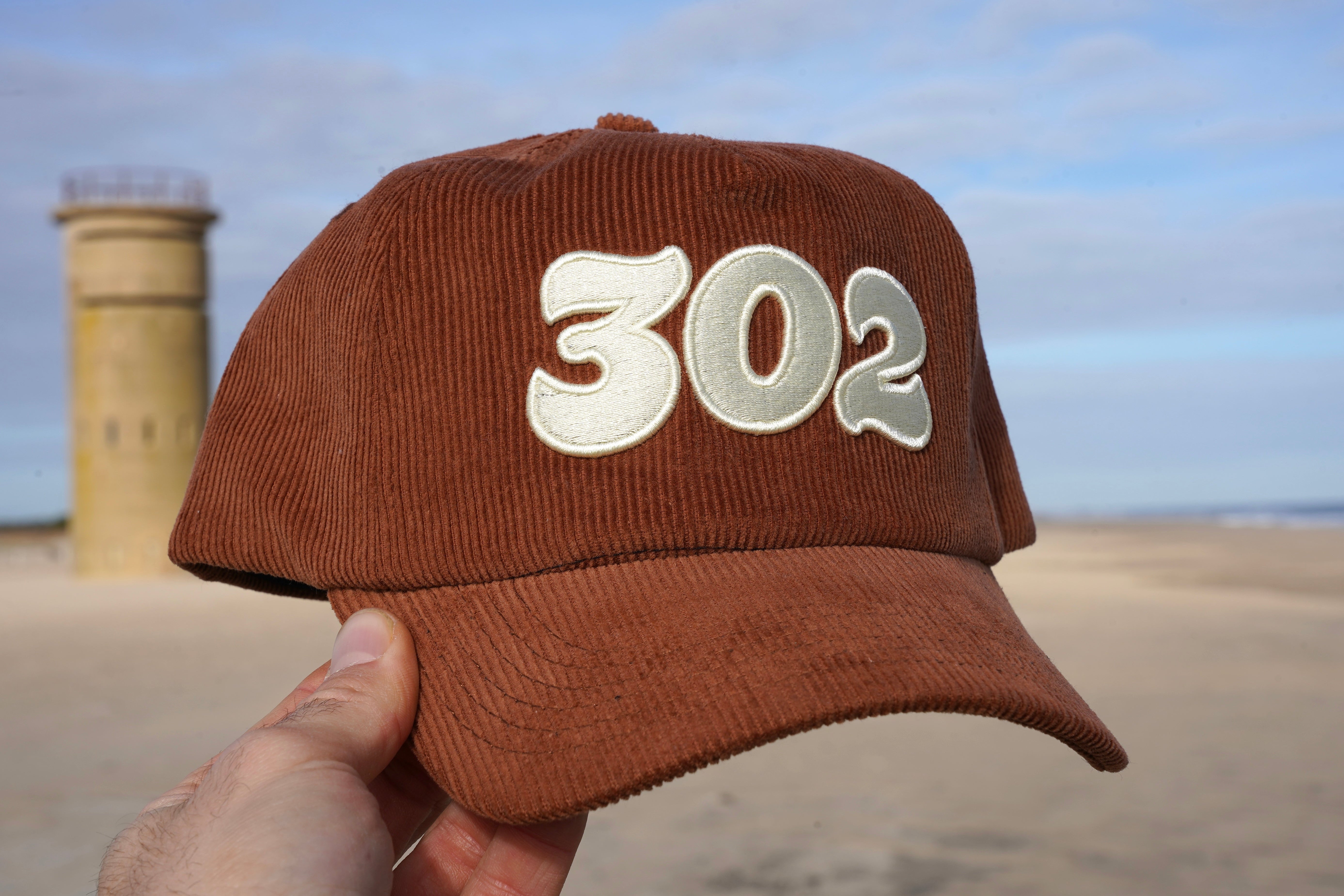 302 Corduroy Hat (Brown) – Delaware Beaches Suck